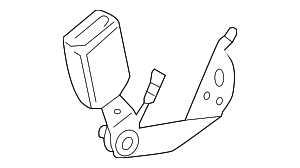 Genuine BMW 72-11-7-435-906 | Outer Buckle | FREE Shipping on Most ...