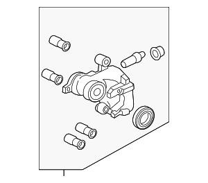 LR122686 - Caliper 2018-2020 Land Rover Range Rover Velar | Land ...