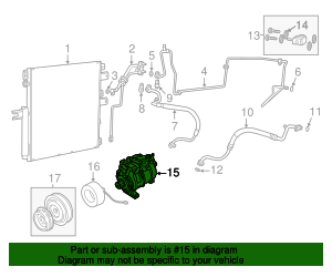 Compressor 55111444AC | TascaParts.com