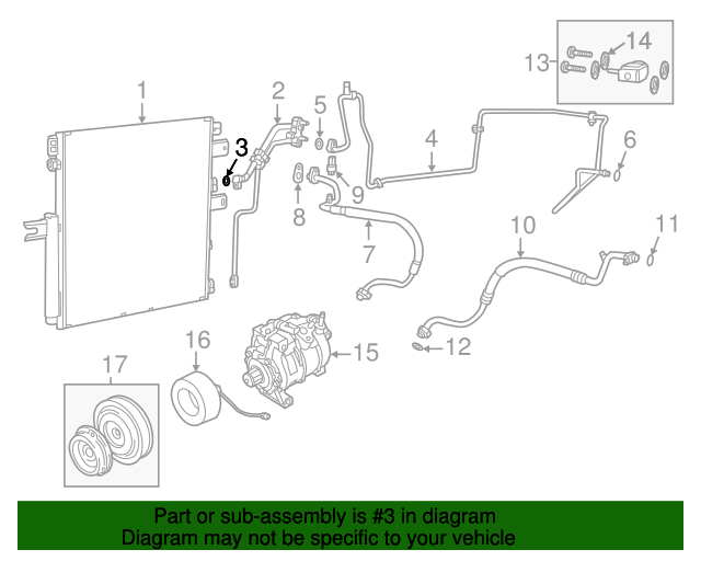 2013-2023 Mopar Connector Tube O-Ring 68142219AA | Mopar Parts Canada