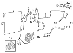 2005-2023 Mopar Liquid Line O-Ring 68100676AA | Mopar Parts Canada