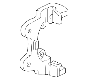 Genuine BMW 34-21-6-765-885 | Disc Brake Caliper Bracket | FREE ...