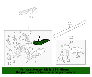 5QA-803-209 - Rail Extension 2018-2024 Volkswagen Tiguan | Bam ...