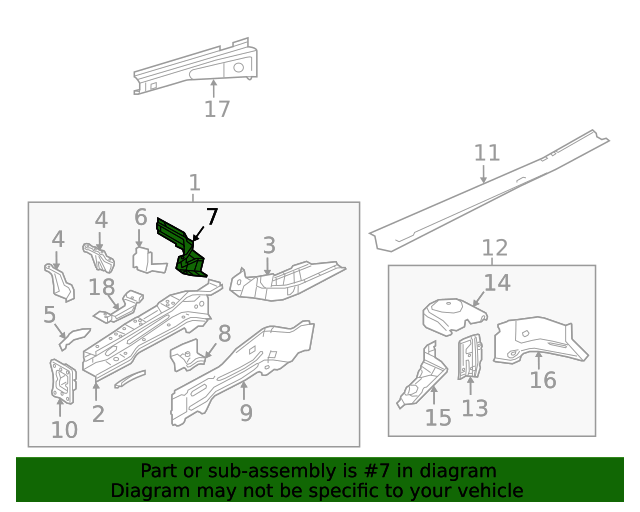 2018-2023 Volkswagen Rear Reinforced 5QA-804-425 | QuirkParts