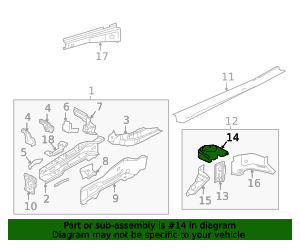 2018-2024 Volkswagen Tiguan Strut Support 3QF-809-121 | Retail ...