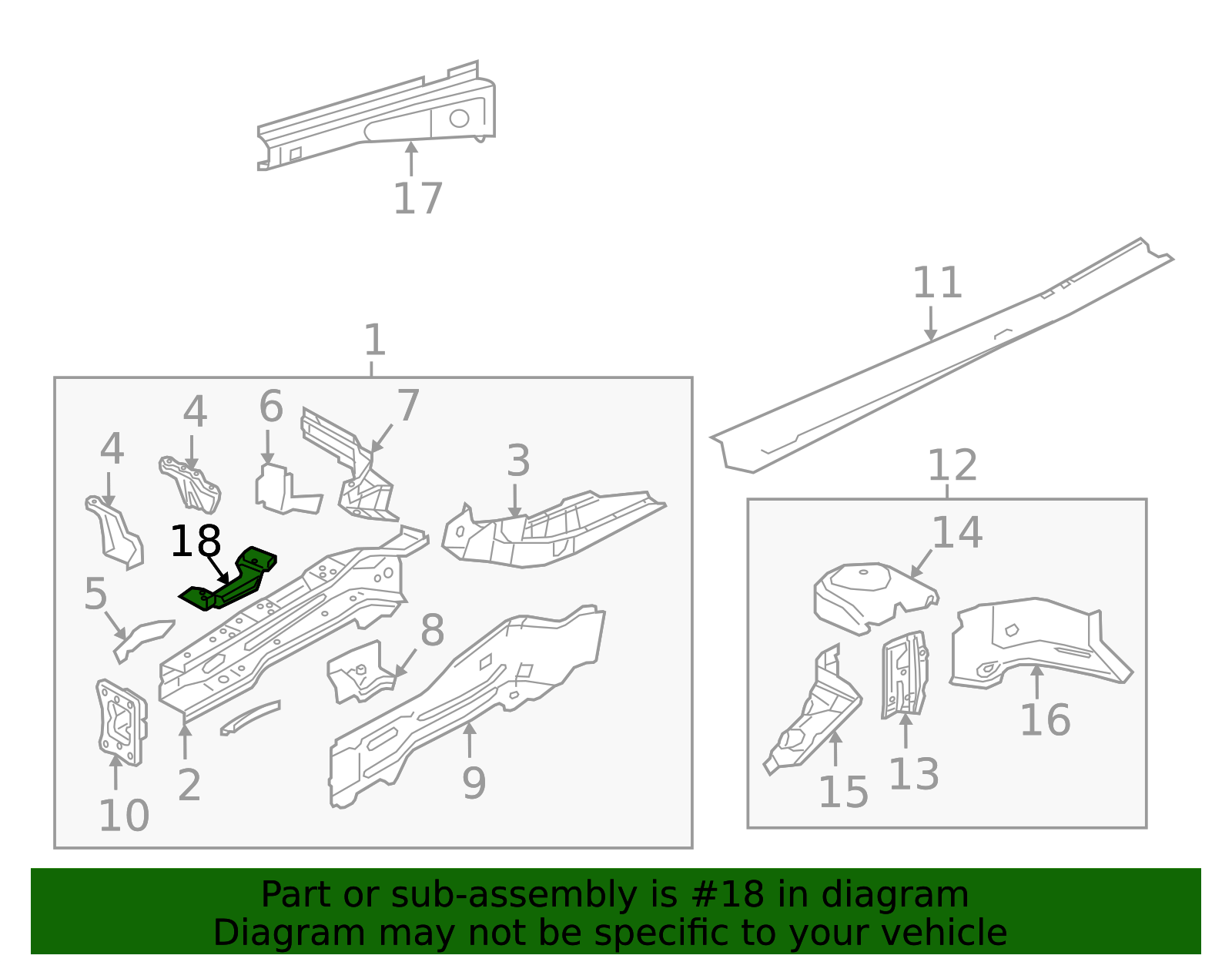 2015-2025 Volkswagen Automatic Transmission Mount Bracket 5Q0-810-811 ...