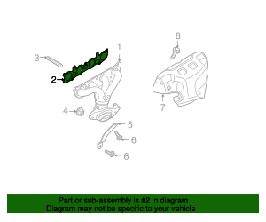 2009-2011 Nissan Versa Manifold Gasket 14036-EE000 | OEM Parts Online