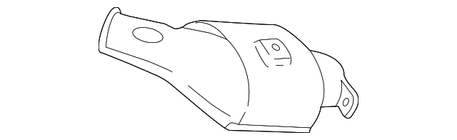 Genuine OEM Ford Part - Upper Shield FB5Z-5E258-A | Genuine OEM Ford ...