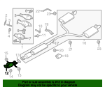 2016-2019 Ford Explorer Exhaust Pipe JB5Z-5G203-A | TascaParts.com