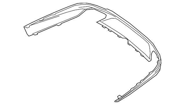 238-885-25-01 - Valance Panel 2019-2023 Mercedes-Benz E 53 AMG ...