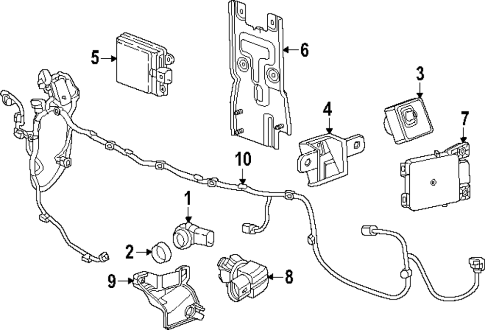 2024-2025 GMC Acadia Front Camera 26489073 GM | GMPartsDirect.com