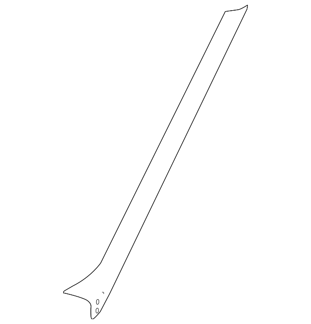 Genuine OEM Front Molding Part# LR076494 Fits 2013-2022 Land Rover ...