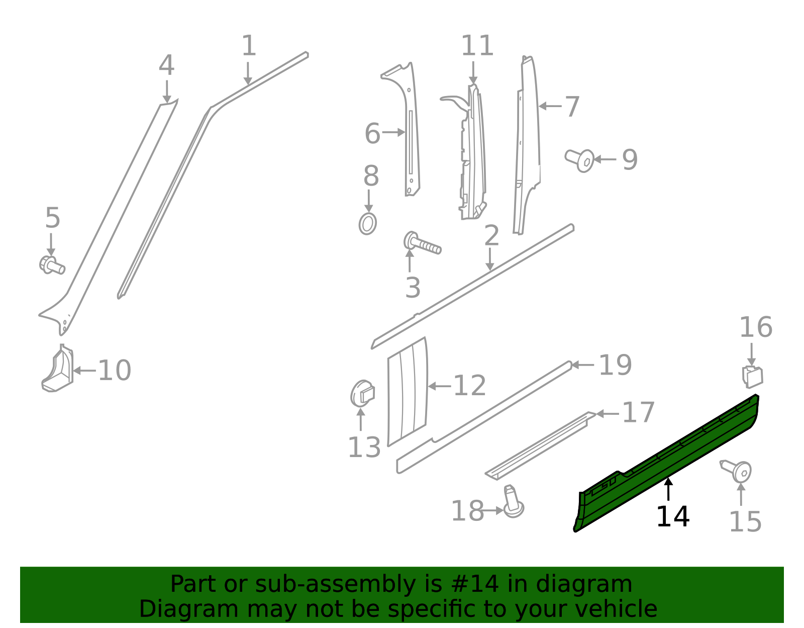 Genuine Cladding for 2013-2022 Land Rover Range Rover | Land Rover Part ...