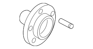 Genuine OEM Ford Part - Front Hub AV6Z-1104-A | Genuine OEM Ford Parts ...