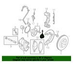 2014-2018 Ford Axle Nut AV6Z-3B477-A | TascaParts.com