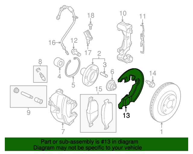 2014-2023 Ford Transit Connect Splash Shield - Driver's Side (LH) KV6Z ...