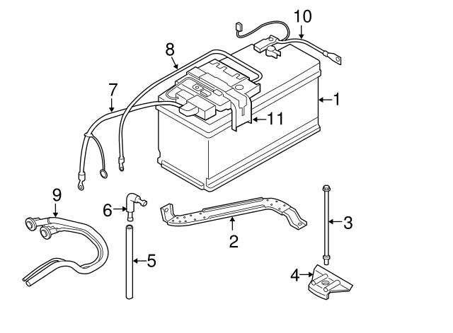 61-14-6-971-370 - Power distribution box w fuse 2006-2015 BMW ...