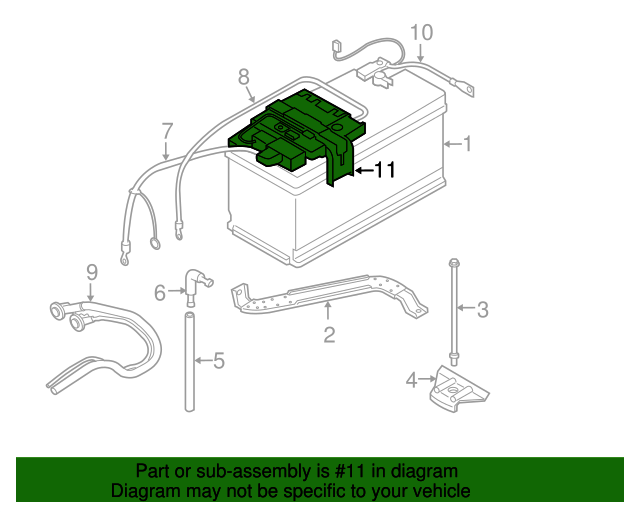 61146971370 - 2006-2015 BMW Power Regulator (61-14-6-971-370) | BMW of ...