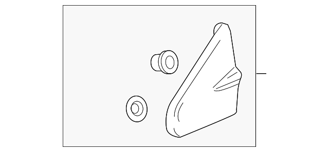 2012-2020 Chevrolet Sonic Applique - Passenger Side (RH) 95461590 ...