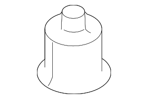 55456-39100 - Suspension Cross-Member Bushing - 2004-2006 Kia Amanti ...