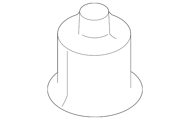 55456-39100 - Suspension Cross-Member Bushing 2004-2006 Kia Amanti ...