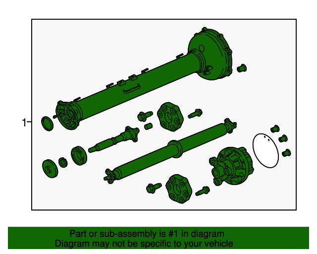 2014-2019 Chevrolet Corvette Driveline Support 84016822 GM ...