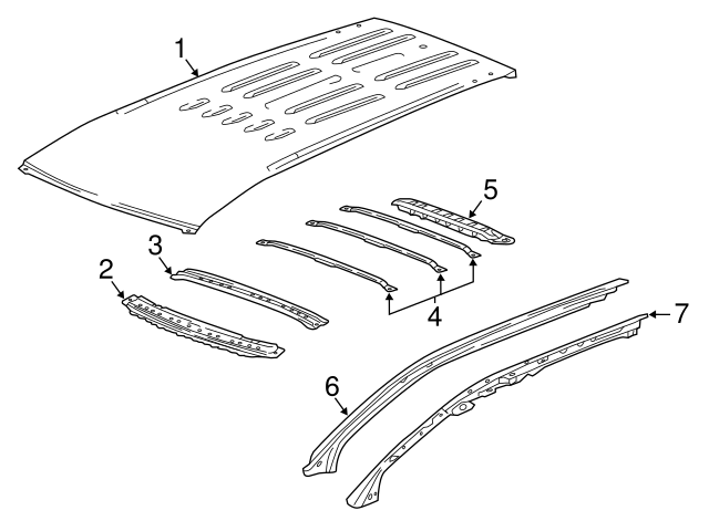 2017-2023 GMC Acadia F Panel 84604887 | GM Parts Center