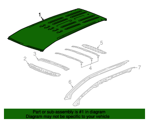 2017-2023 GMC Acadia F Panel 84604887 | GM Parts Center
