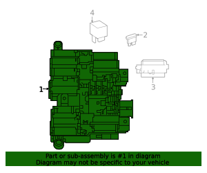 177-906-13-02 - Fuse and Relay Center 2020-2023 Mercedes-Benz ...