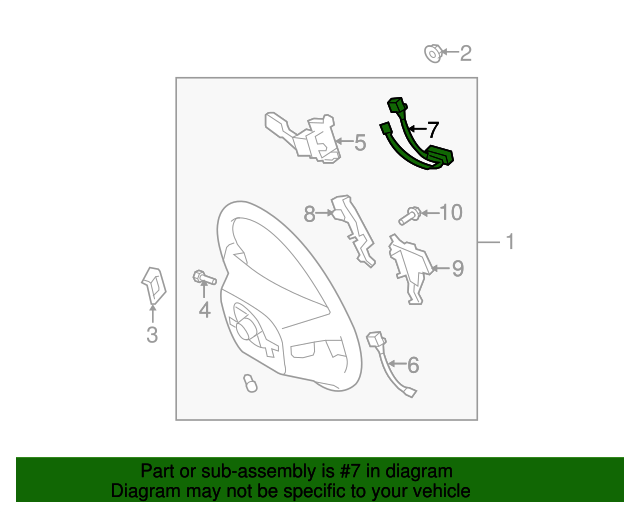 2005-2015 Toyota Wire 84633-04020 | Camelback Toyota Parts