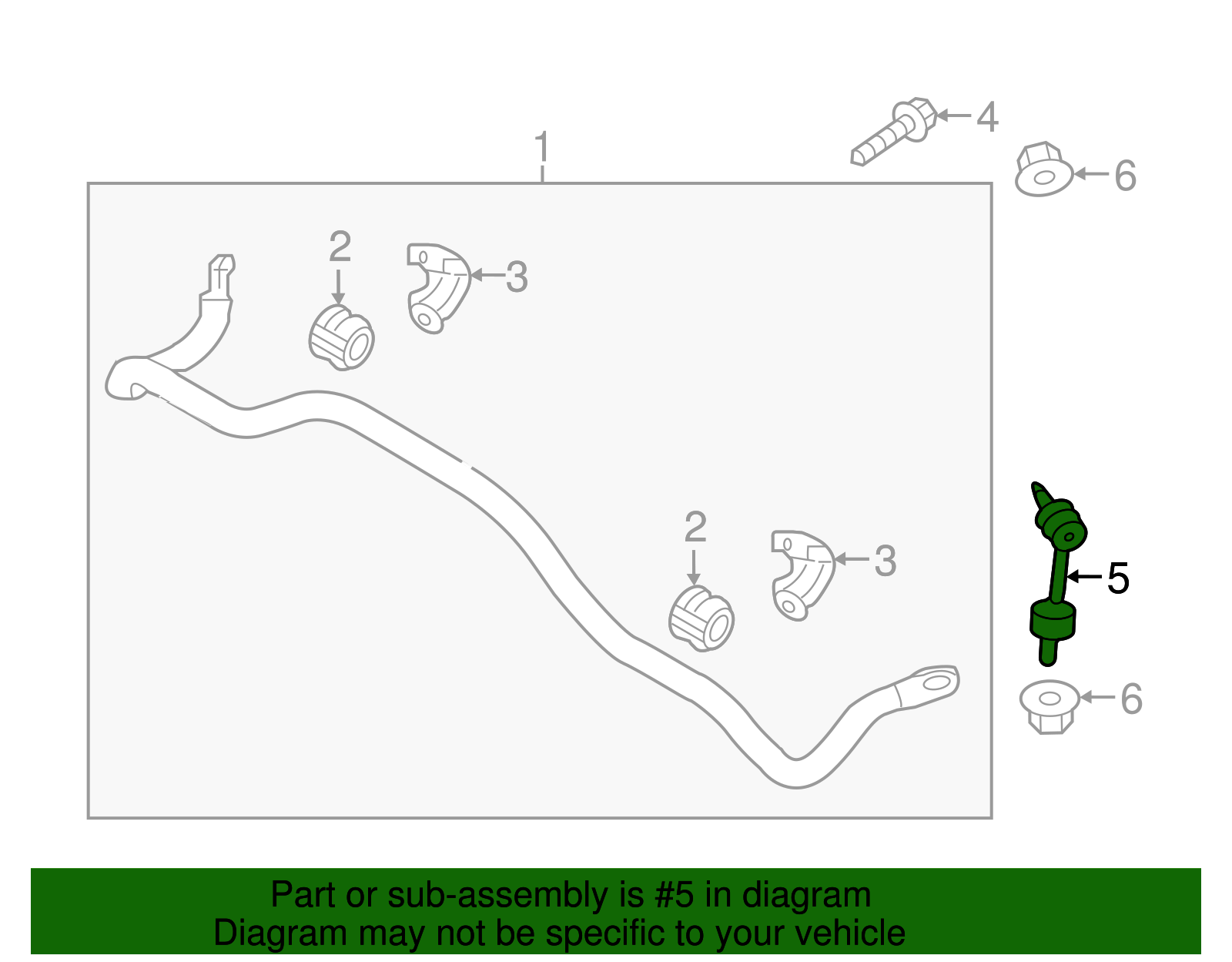 55530-C5001 - Stabilizer Link 2019-2020 Kia Sorento | Kia.Parts Store