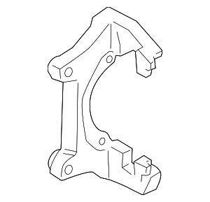 2011-2018 Audi Caliper Mount 4H0-615-125-A | Audi USA Parts