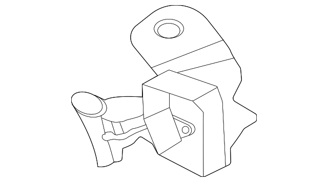 1990-1995 Hyundai Headlamp Assembly Retainer Assembly 92152-33050 | OEM ...