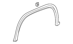 2020-2025 GMC Sierra 3500 HD Molding (Replaces Part Number 84788998 ...