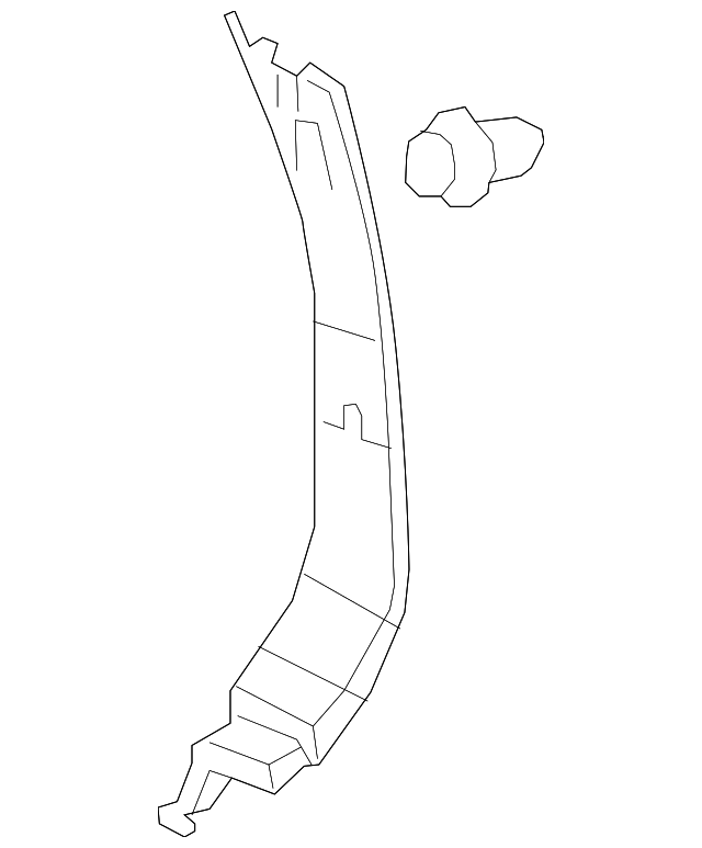 2016-2022 Lexus Rear Trim 64754-0E030-C0 | OEM Parts Online