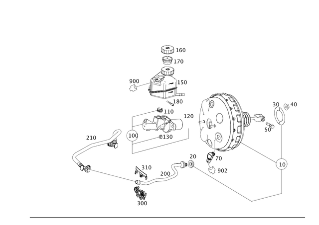 204-430-39-29 - Vacuum Line 2010-2015 Mercedes-Benz | Mercedes-Benz USA ...