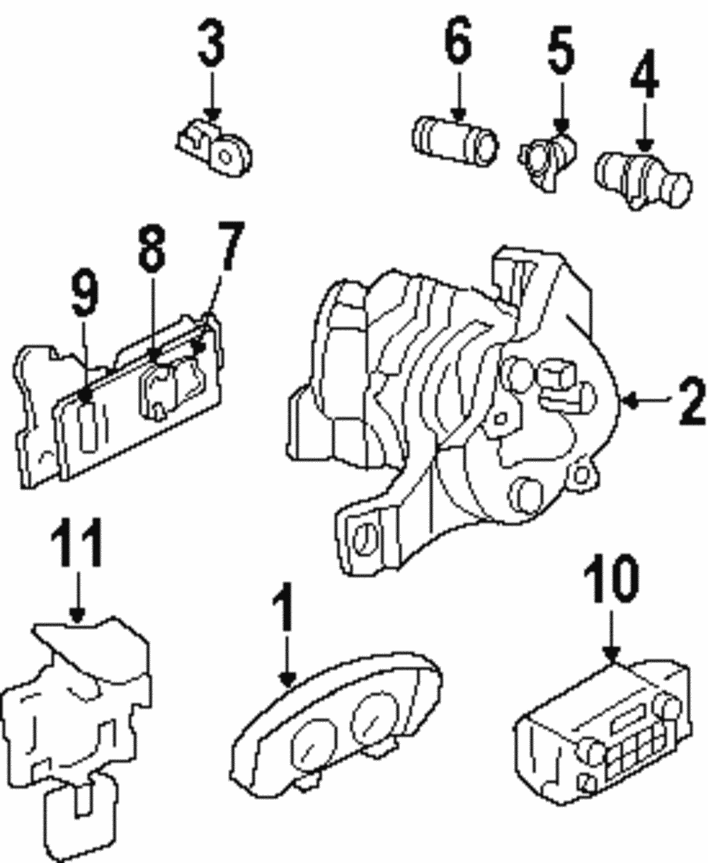 1998-1999 Oldsmobile Intrigue Body Control Module, Remanufactured ...