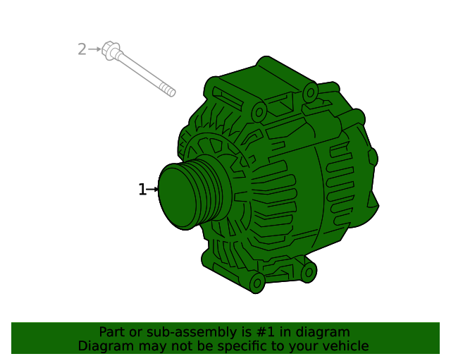 2019-2023 Mercedes-Benz Alternator 000-906-69-06-80 | World Mercedes ...
