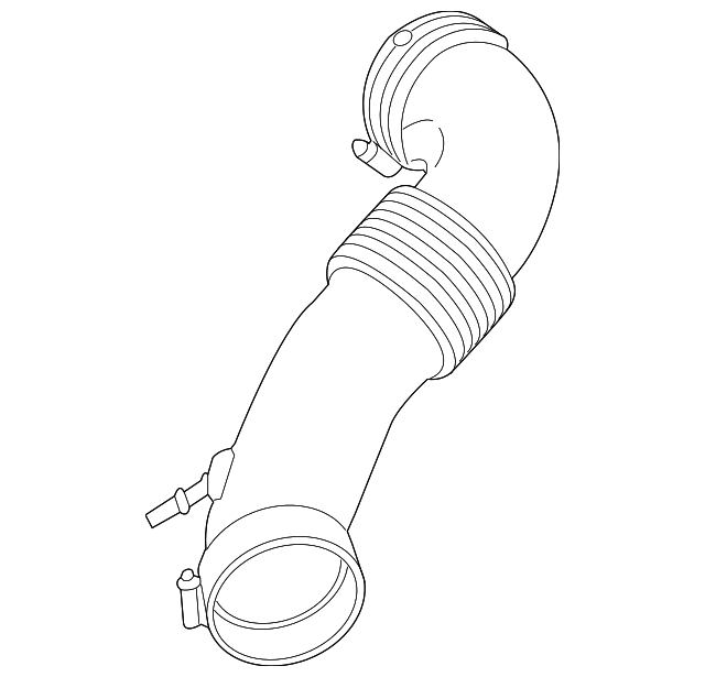 2016-2019 Ford Fiesta Engine Air Intake Hose G2BZ-9C623-A | TascaParts.com