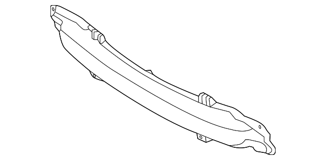 2012-2017 Hyundai Accent Impact Bar 86631-1R010 | OEM Parts Online