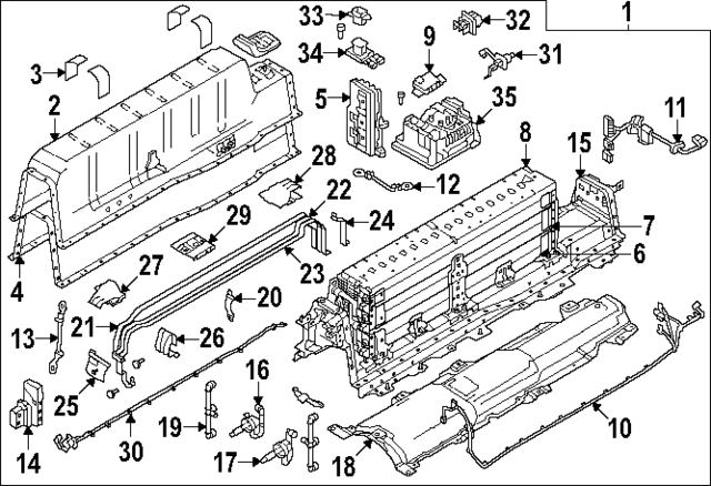 2022-2024 Volvo Battery Current Sensor 32299578 | OEM Euro Parts