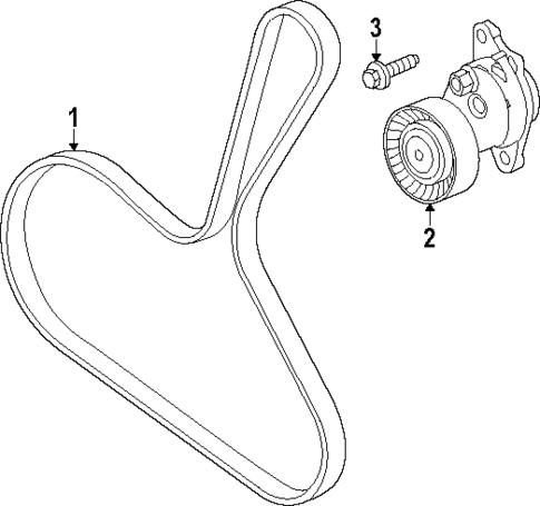 Belts & Pulleys for 2025 Chevrolet Trax | GM Parts Center