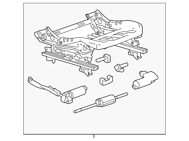 2013-2020 Chevrolet Cushion Frame 13506152 | GMPartsDirect.com