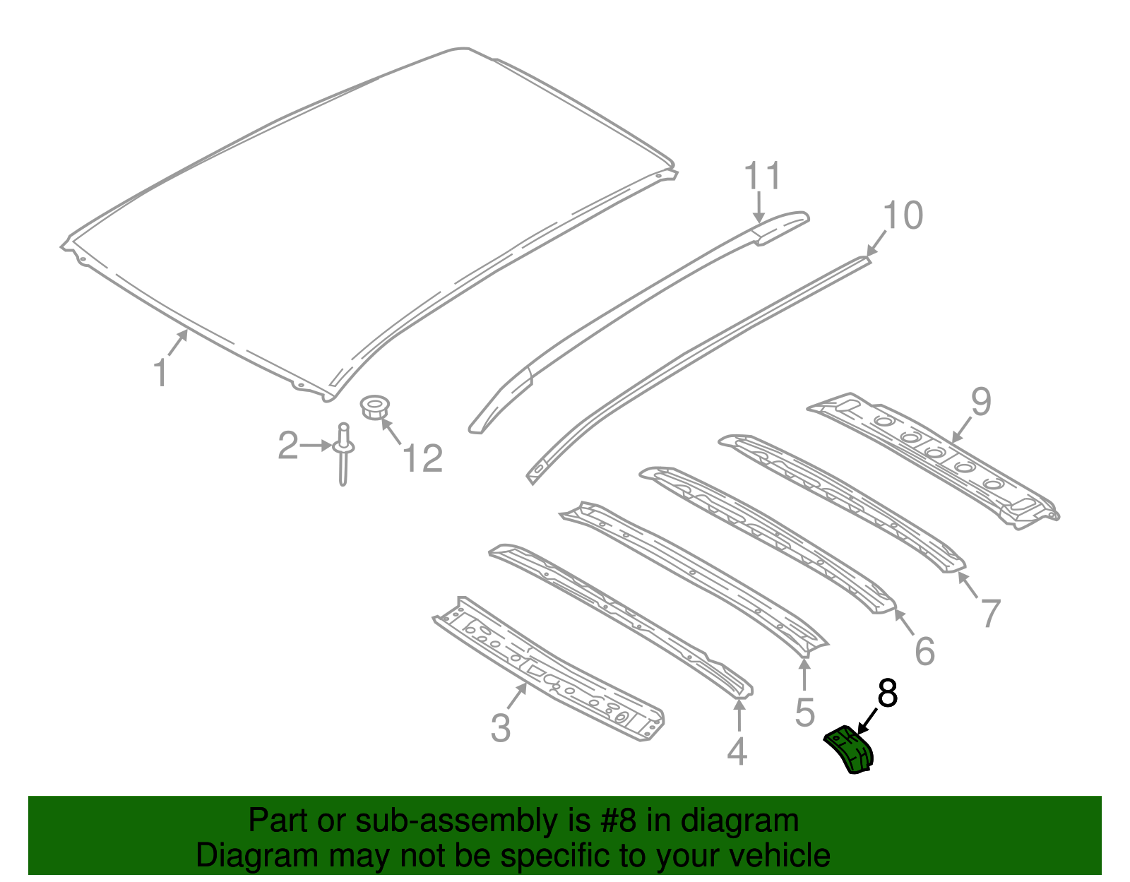 2017-2021 Nissan Rogue Sport Support Bracket 73259-6MA0B | Team Nissan Inc.