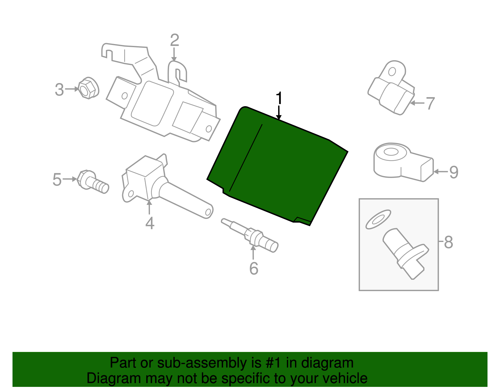 2015-2016 Scion FR-S Unit EGI Control SU003-05262 | Toyota Parts Center