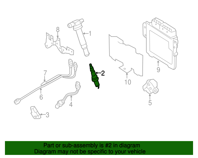 18851-11070 - Spark Plug 2015-2017 Kia K900 | Kia.Parts Store