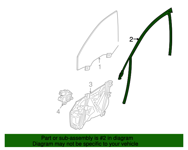 Genuine BMW 51-33-9-481-271 | Guide Channel | FREE Shipping on Most ...