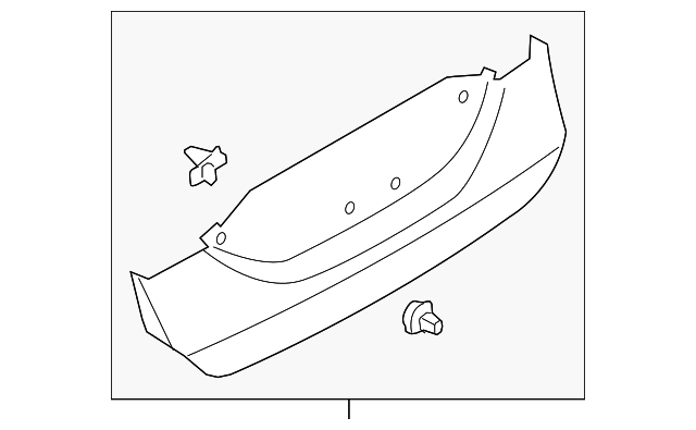 Genuine OEM Ford Part - Lower Panel DS7Z-54423A42-A | Genuine OEM Ford ...