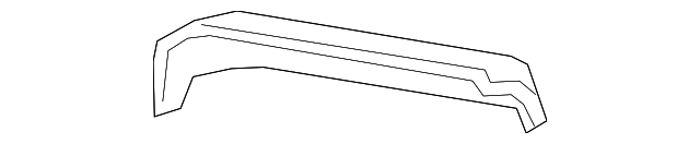 2020-2023 GM Black Passenger Side Outside Rearview Mirror Housing Upper ...