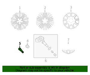 2005-2023 Hyundai Valve Stem 52933-31300 | OEM Parts Online